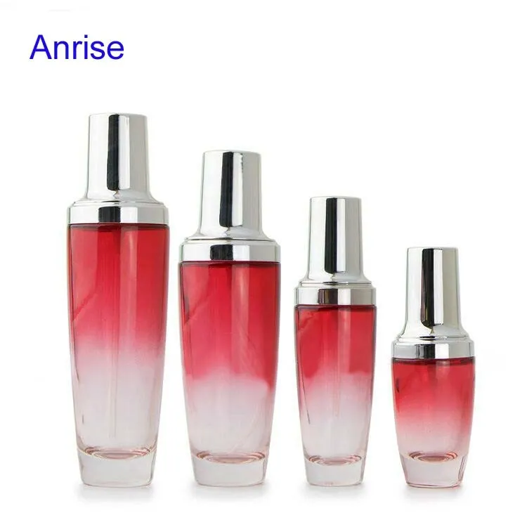 New Designs Empty Skin Care Cream Red Cosmetic Bottle Packaging ...