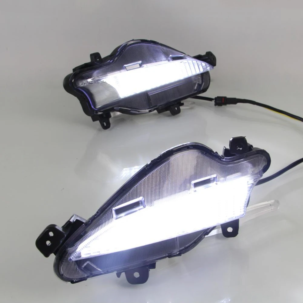 With Led Daylight Drl For Kia K2 2016 - 2017 For Kia Rio Daytime ...