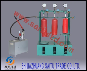 Fire Extinguisher Hydrostatic Water Test Water Pressure Testing ...