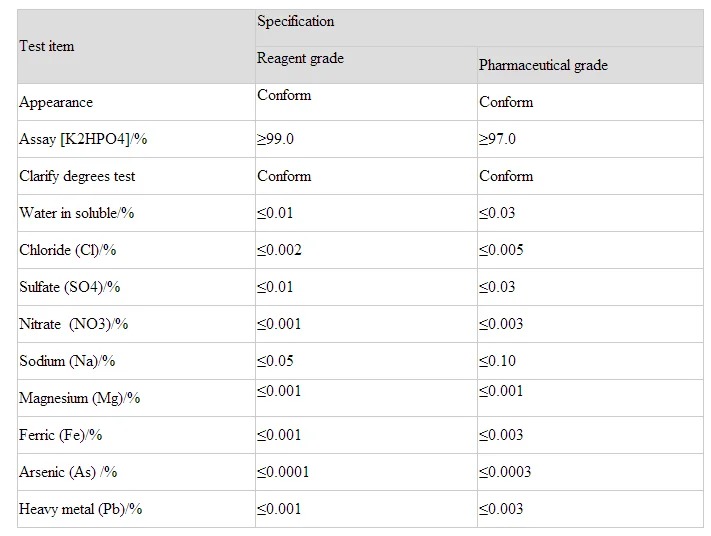 K2HPO4 3H2O - Dipotassium Hydrogen Phosphate Trihydrate