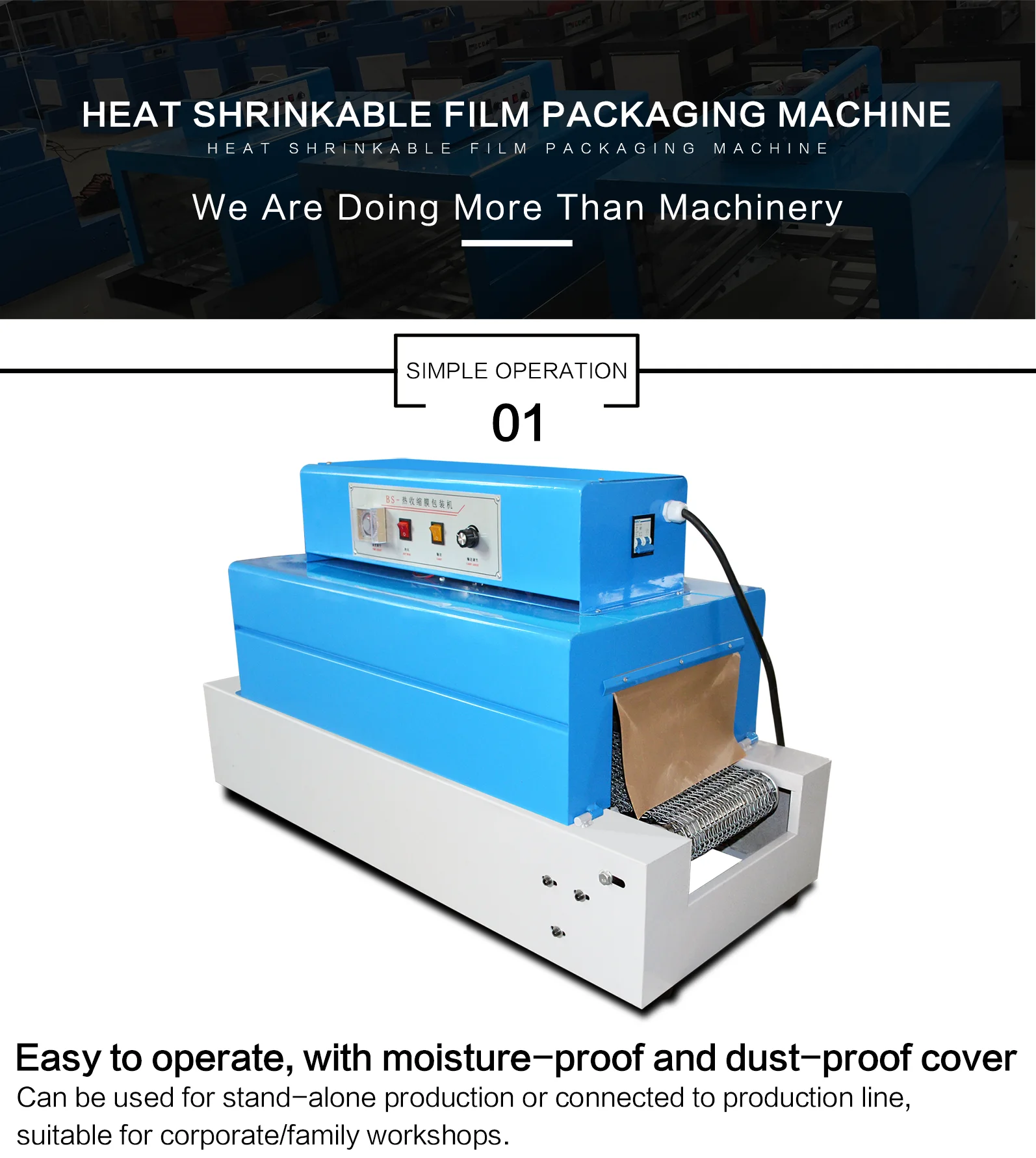 Heat Pvc Film Shrink Packaging Machine For Gift Box - Buy Note Book ...