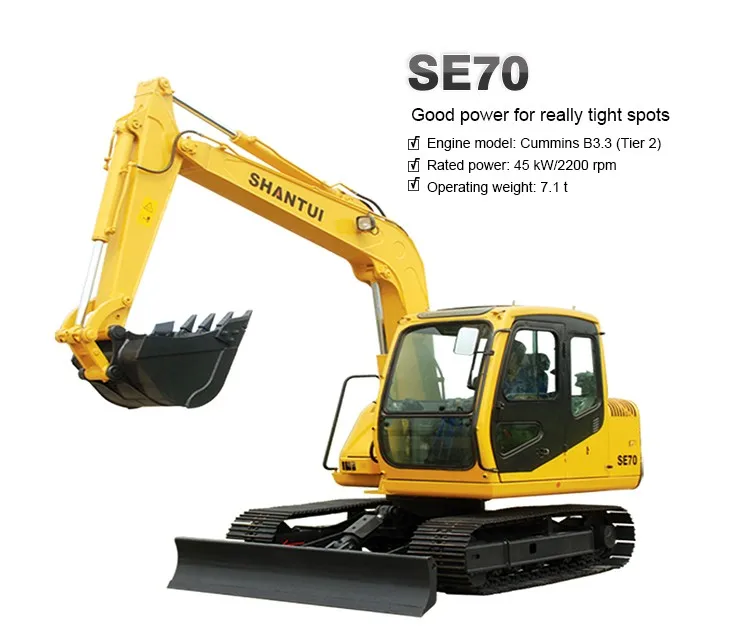 Se70 7 Ton New Cheap Excavator - Buy Excavator,Cheap Excavator,New ...