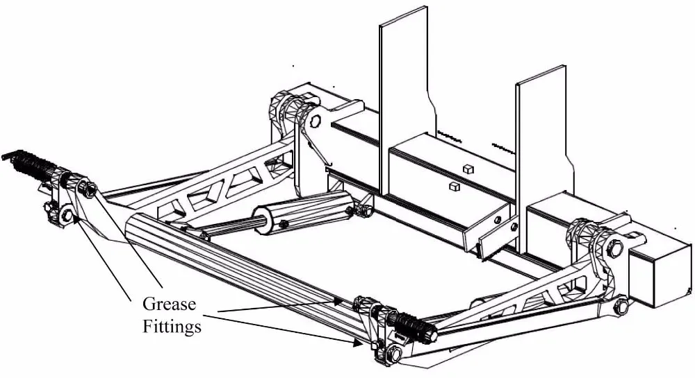 500-3000kg Cantilever Steel Tail Lift Hydraulic Tail Lift