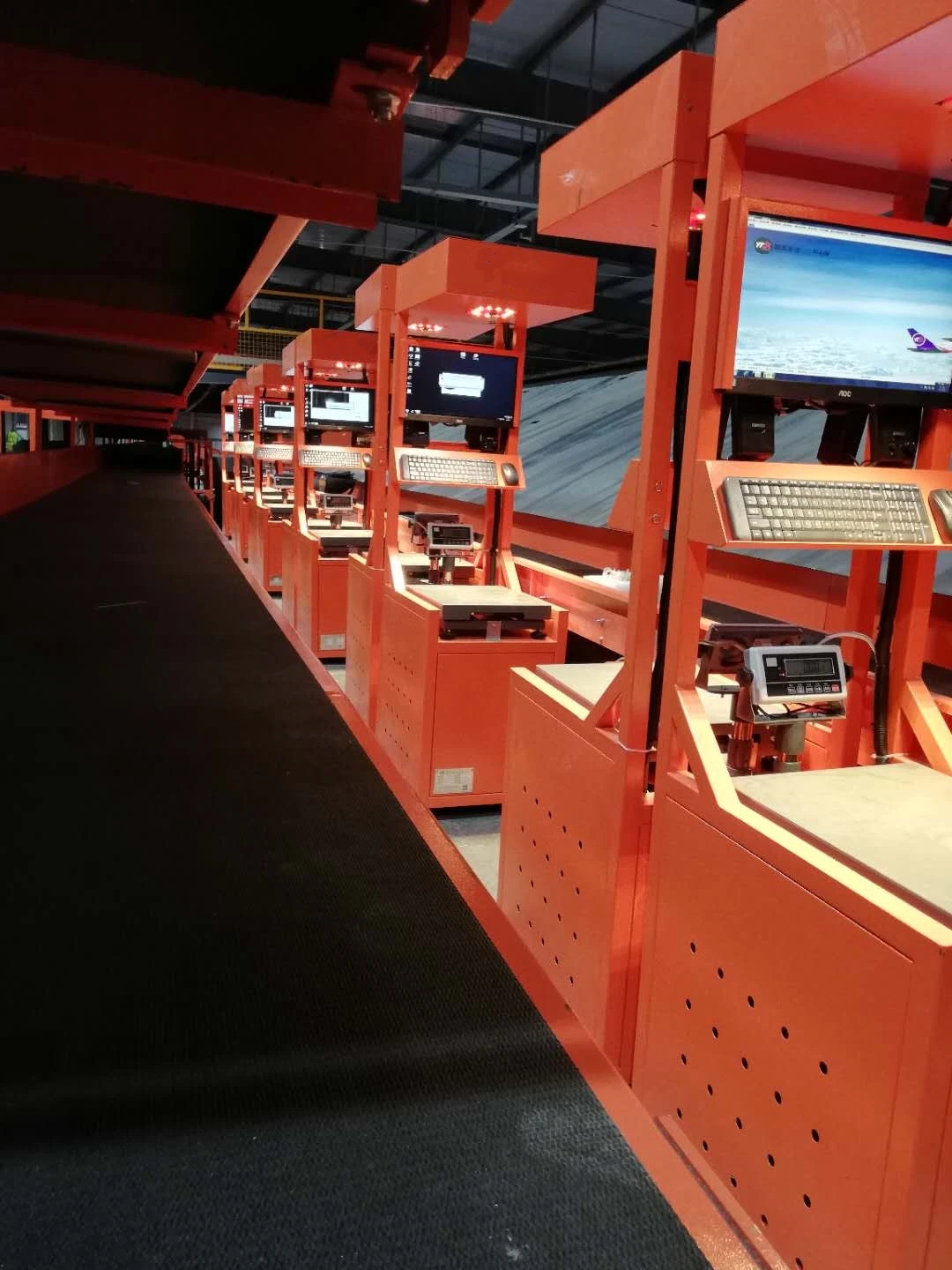 Small Parcel Weighing Scanning Equipment Logistics Static Reading ...