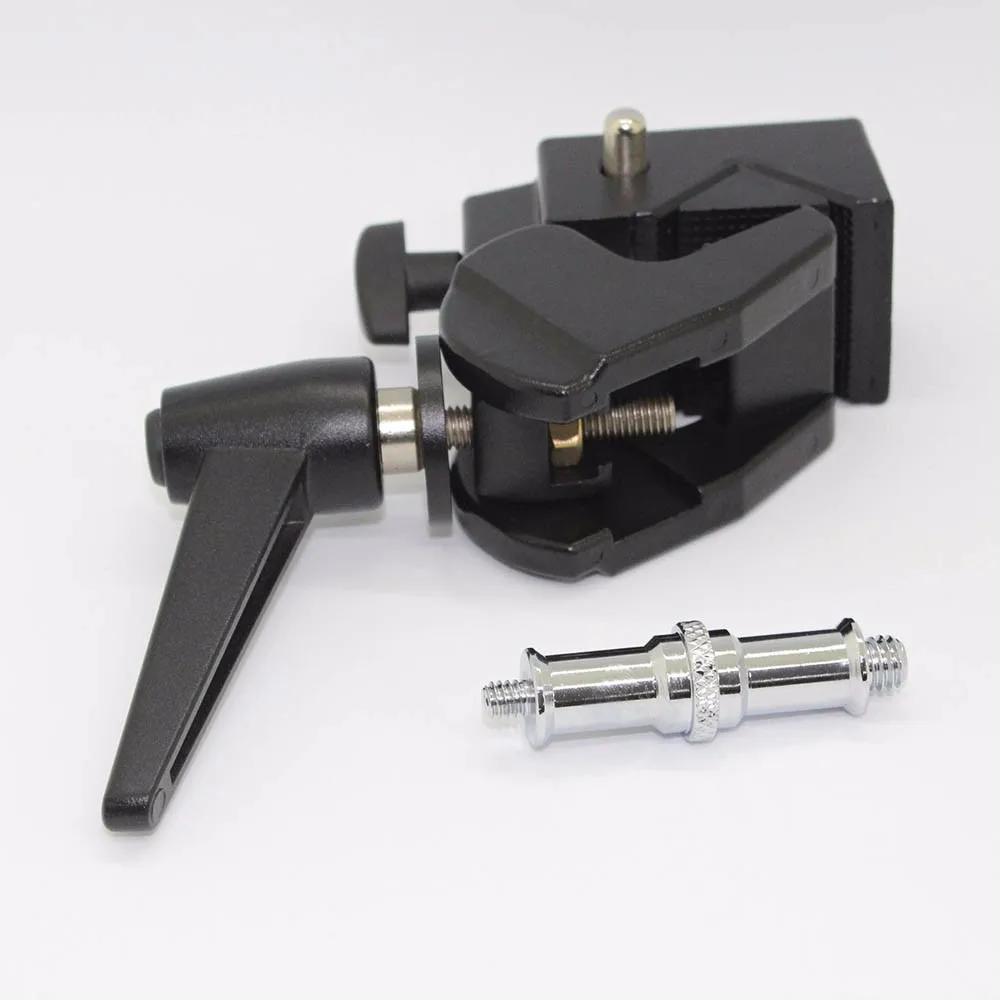 Studio Multi-function Super Clamp Studio Clip With Stud Stand For Photo ...