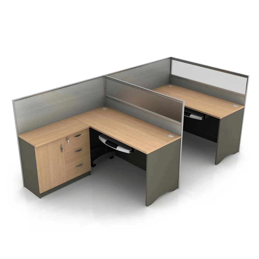 2 Person Modular Office Partition Workstation/office Furniture - Buy ...