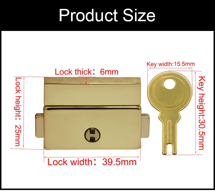 High-end Custom Jewelry Box Lock Small Jewelry Box Hardware - Buy ...