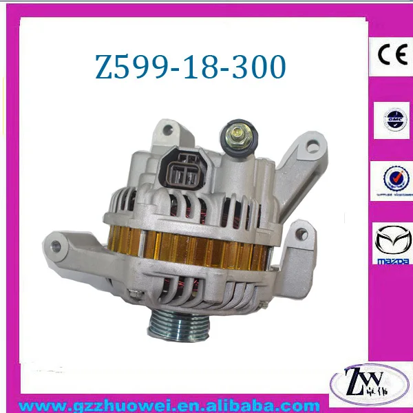 Hot Sale Car Alternator Generator Z599-18-300 For Mazda 323 Bj 1.6 ...