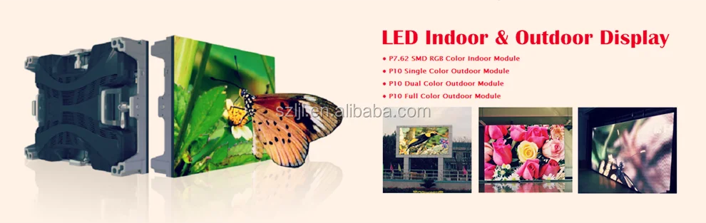 P10 Outdoor Smd Full Color Rgb Led Display/module/screen/panel 320 ...