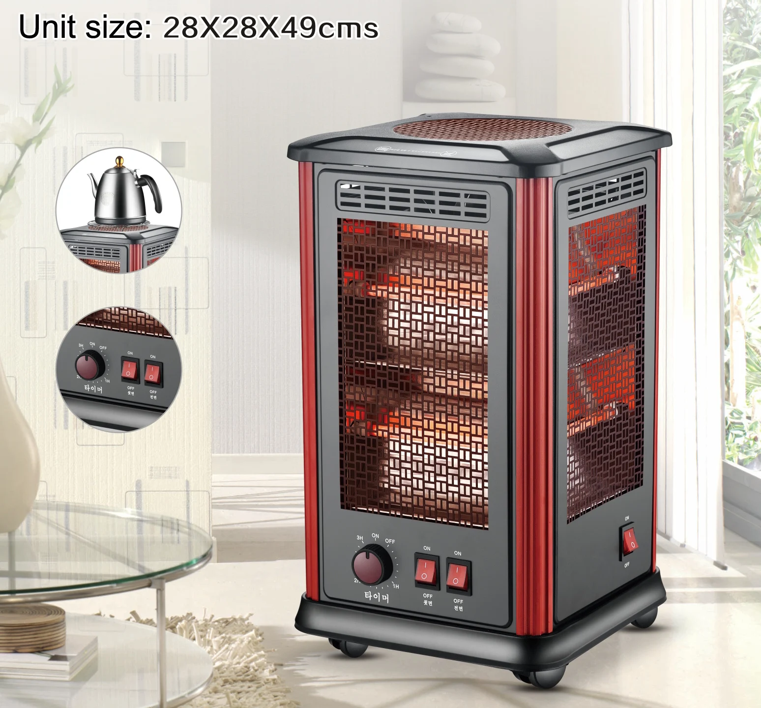 2019 New 5 Face Heater - Buy New Heater,5 Face Heater,Heater Product on ...