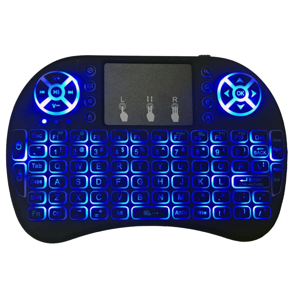 Cheap Mini Wireless Keyboard I8 With Backlit Usb Recharge 2.4g Wifi ...