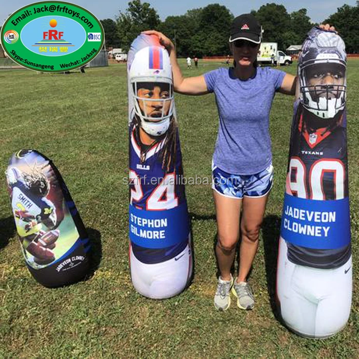 Sports Team Promotions American Football Trainer PVC Inflatable Tackle ...