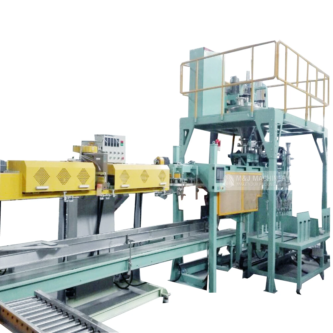 Fully Automatic Urea Packaging Machine Automated Bagging Scales For ...