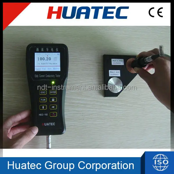 Hec-102 Metal Conductivity Tester,Eddy Current Electrical Conductivity ...