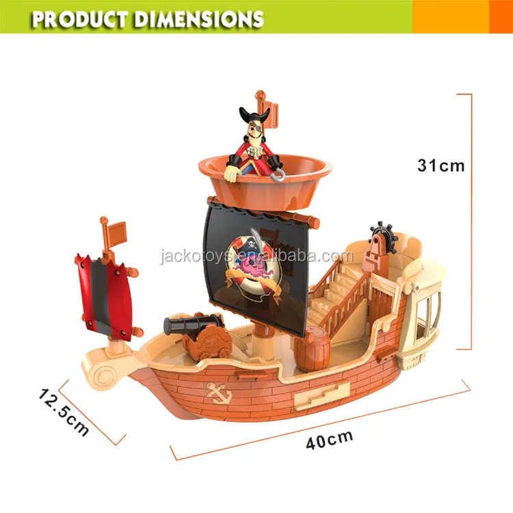 14pcs Pirate Ship Toy Cool Boys Toy Education Toy - Buy Boys Toy ...