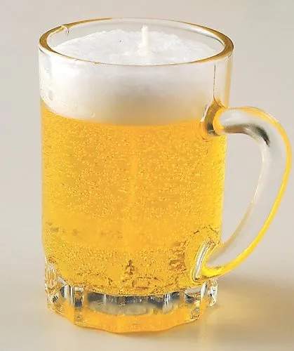 Scented Candle in a Beer Glass - Perfect Home Decoration