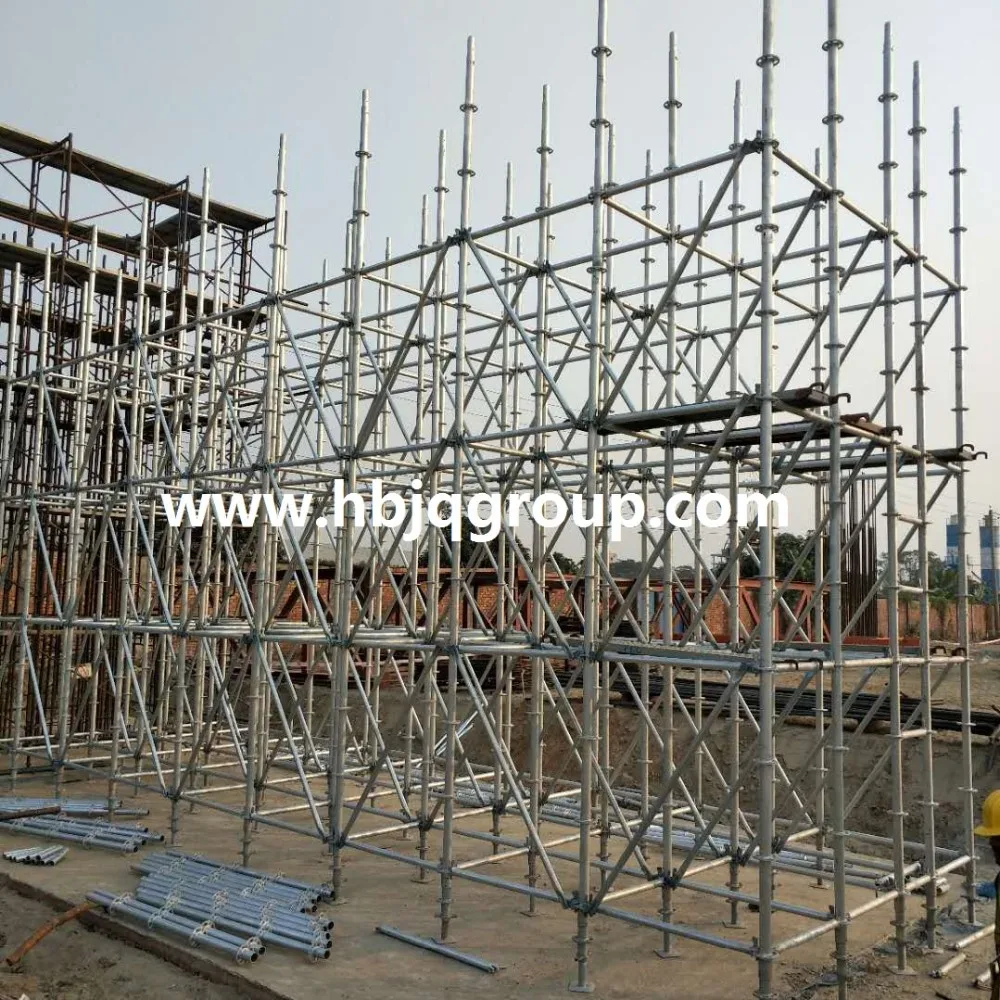 Steel Galvanized Ringlock Tower Scaffolding System - ISO 9001:2015 ...