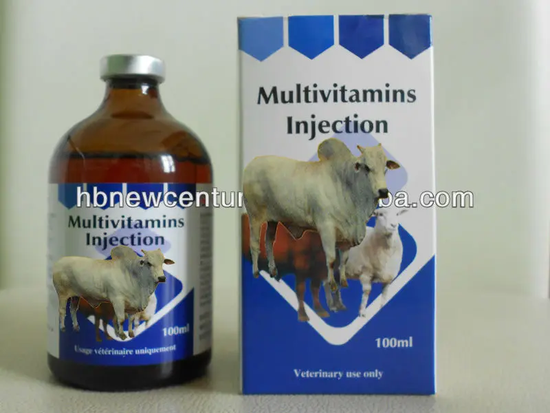 Veterinary Animal Use Multivitamin Injection - Buy Multivitamin ...