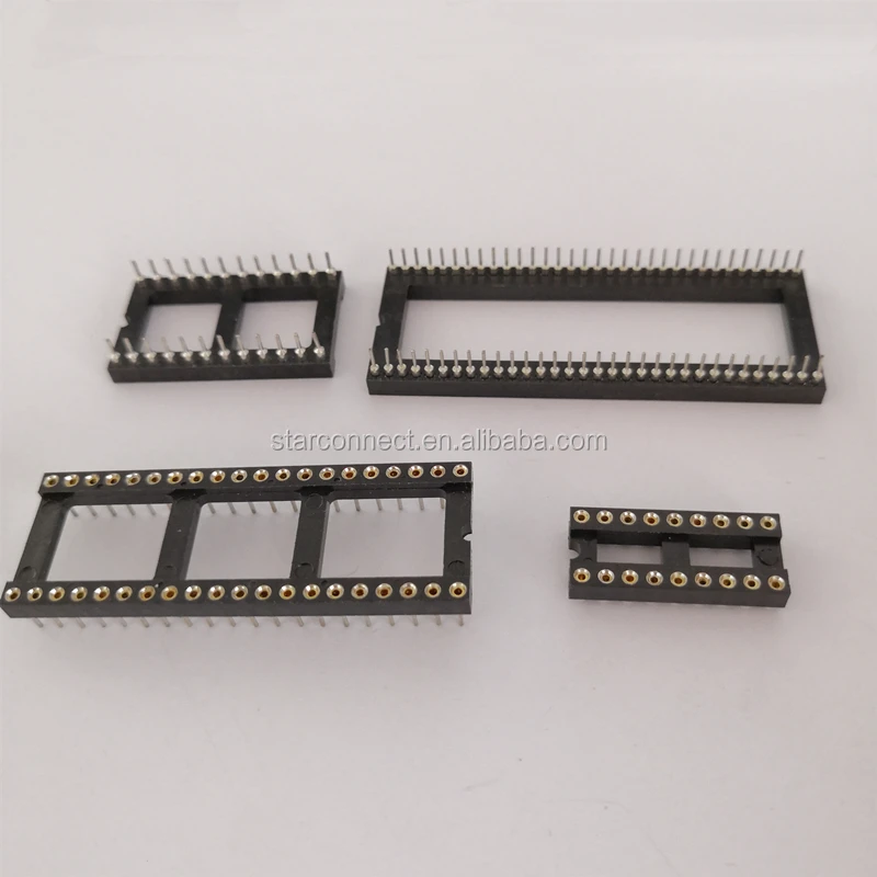 Ic Socket Screw Machined Pins - Buy Ic Socket Round Pins,Connector ...