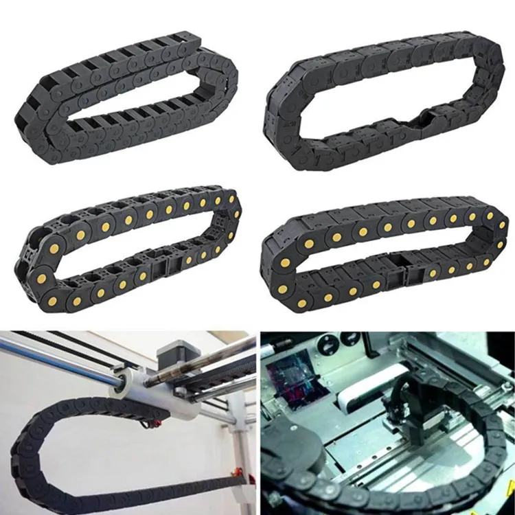 Reinforenced Pa66 Nylon Plastic Drag Chain Cable Tray - Buy Drag Chain ...