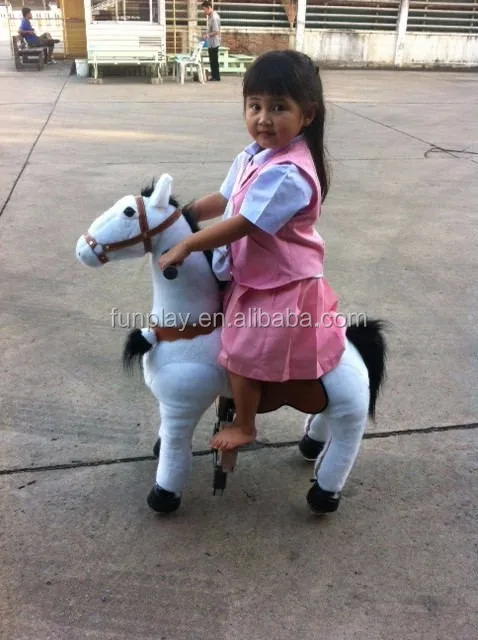 Hi Ce Best Price Remote Control Mechanical Ride On Horse Rocking Riding ...