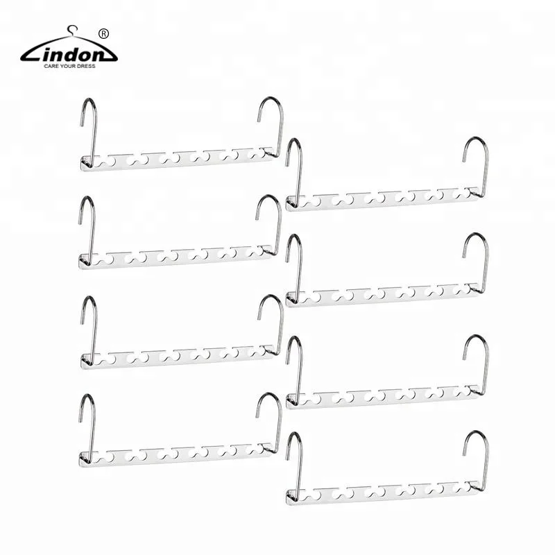 Space Saving Wonder Chrome Metal Clothes Magic Hangers Cloth Organizer| Alibaba.com