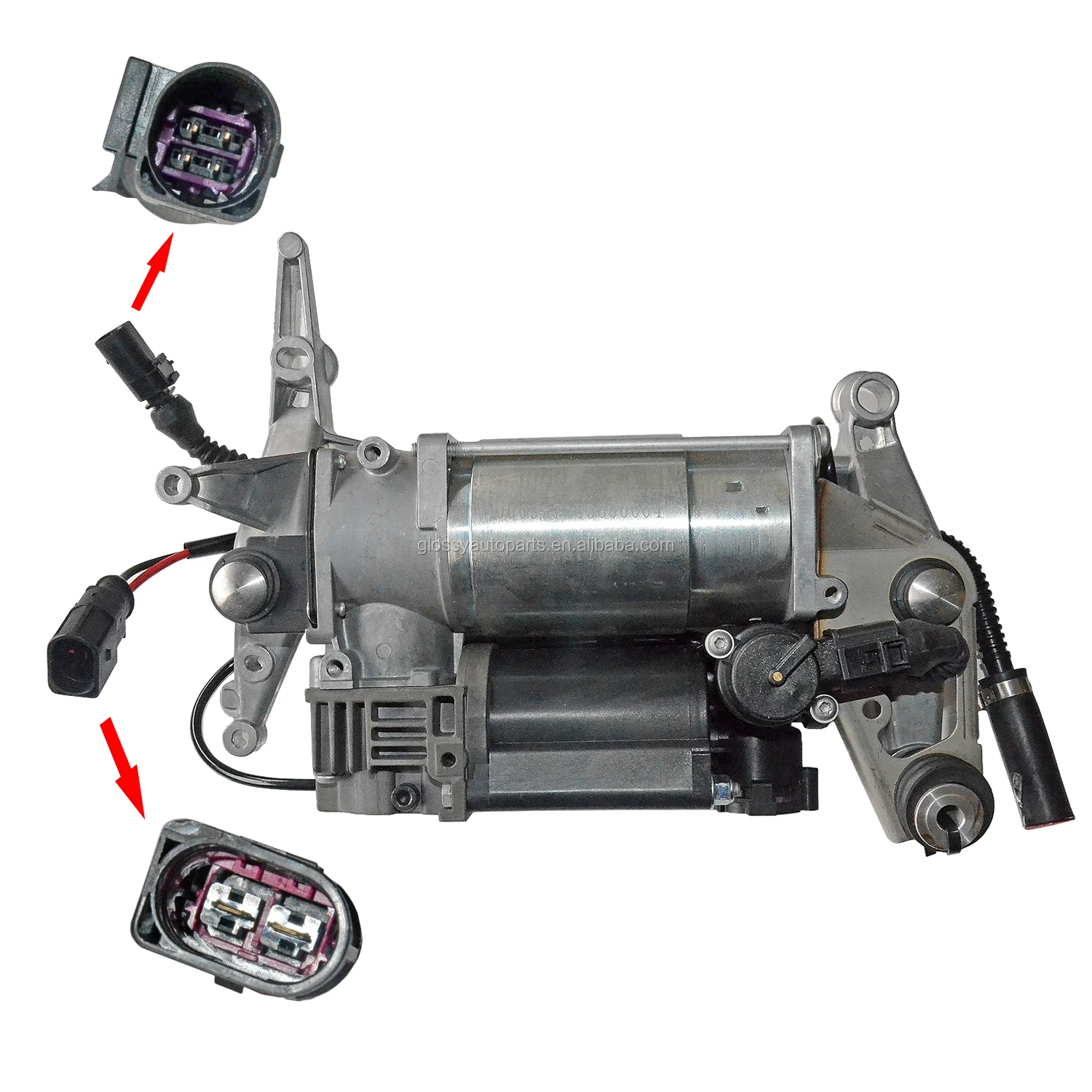 Глянцевая Пневматическая Подвеска Компрессор Для Au-ди Q7 4l 4l0698007 ...