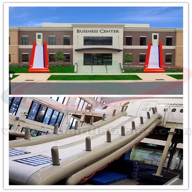 Customize Air Training Inflatable Emergency Escape Slide for Adults