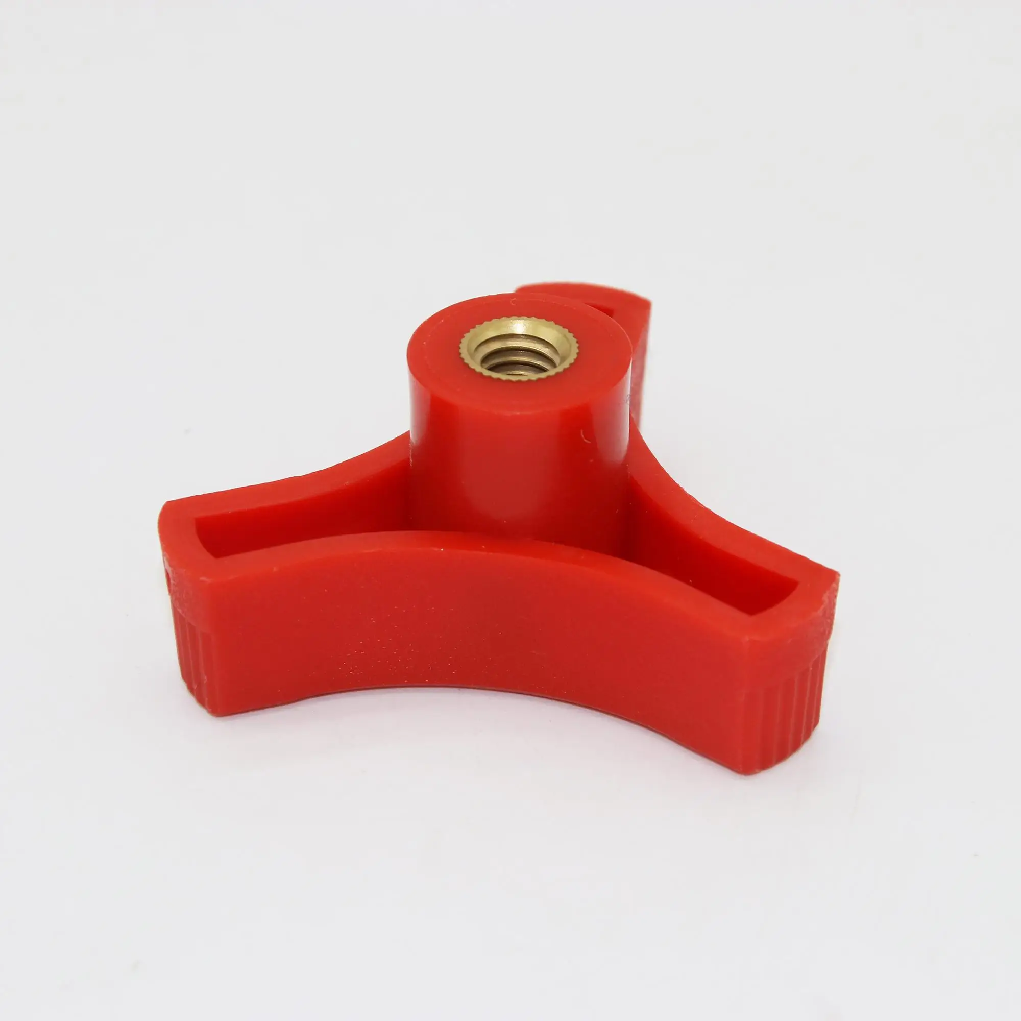 M8 Female Red Triangle Plastic Handle Knob For Furniture - Buy Plastic ...
