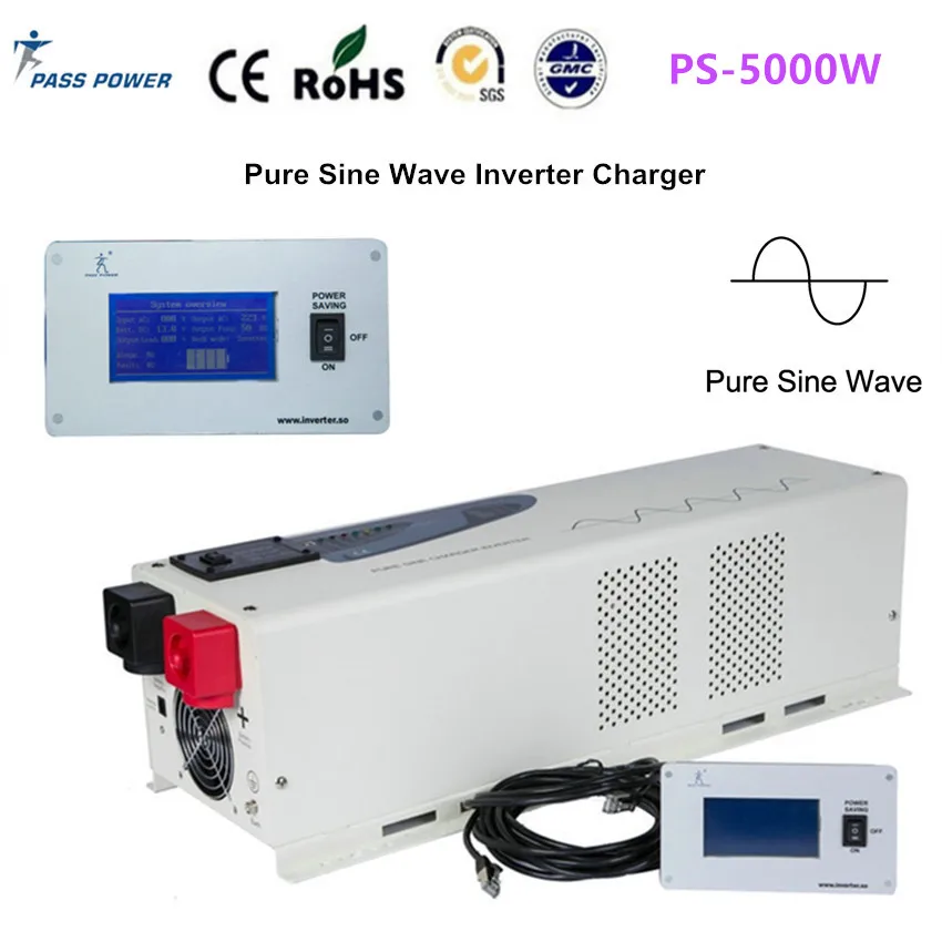 Solar Pv 5000 Watt 24vdc 120vac Offgrid Single Power Solar Invertor ...
