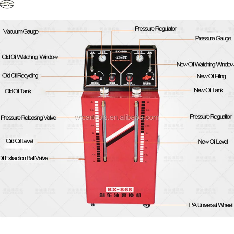 BX 868 Brake Oil Change Machine - Efficient & Durable