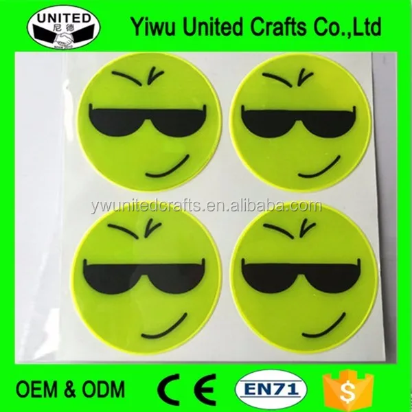 Reflective Keychains Stars Night Safety Reflective Pendant Kids ...