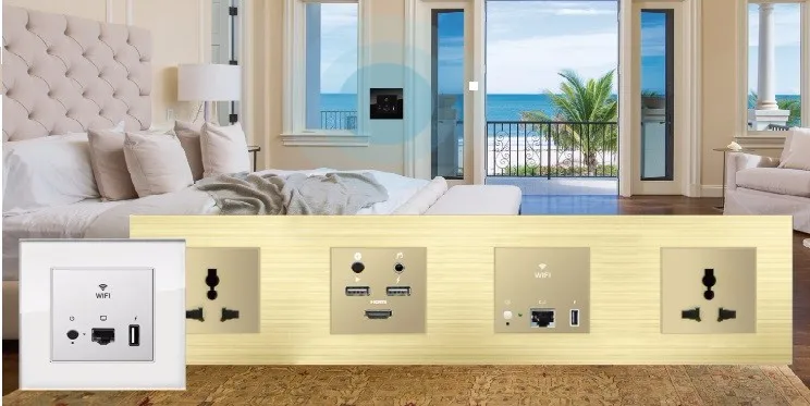 2.4g Hotel Wall Mounted Wireless Transmission Access Point Setup With ...