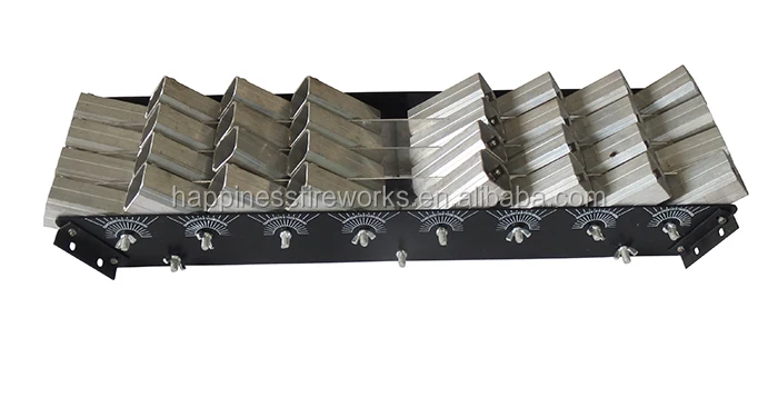 32 Shots Aluminium Display Rack - Fireworks Pyrotechnics