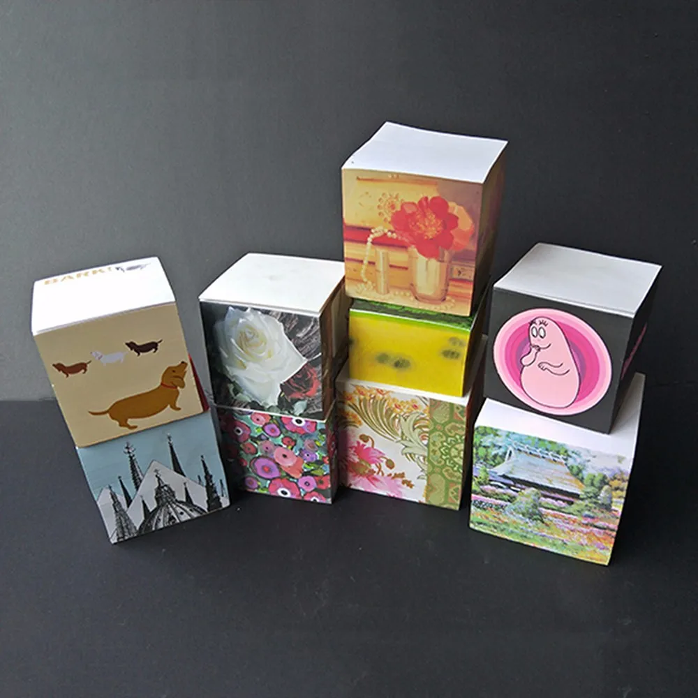 Customized Memo Cube - Buy Paper Memo Cube,White Paper Memo Cube,Paper ...
