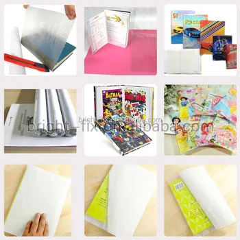Customized Self Adhesive Plastic Book Cover In Rolls - Buy Adhesive ...