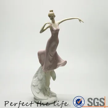 Modern Ceramic Ballerina Ballet Dancer Statue - Buy Ceramic Ballerina ...