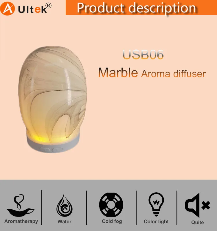 Rohs Aroma Diffuser Beautiful Glass Essential Oil Diffuser - Buy Led ...