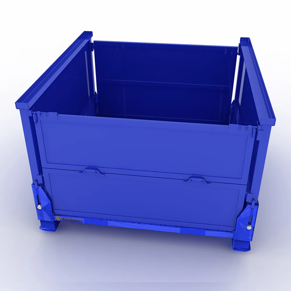 Steel Wire Mesh Folding Gitter Box Pallet - Durable & Versatile