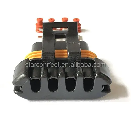 자동차 자동차 커넥터 MP150 4 웨이 암 커넥터 키트 12186568 남성 여성 포고 핀 어댑터 방수 12052641 ...