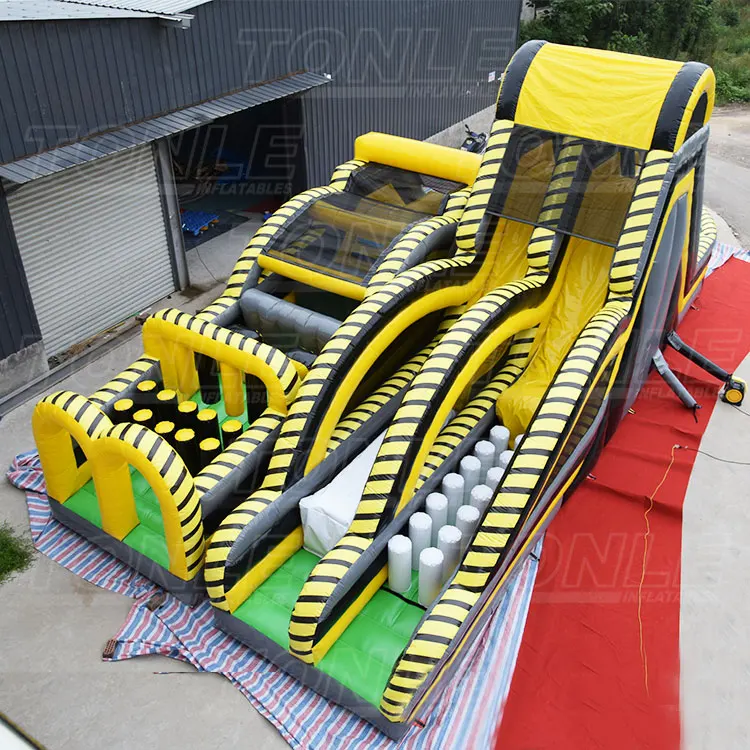Tonle Toxic Atomic Rush Nuclear Inflatable Obstacle Course