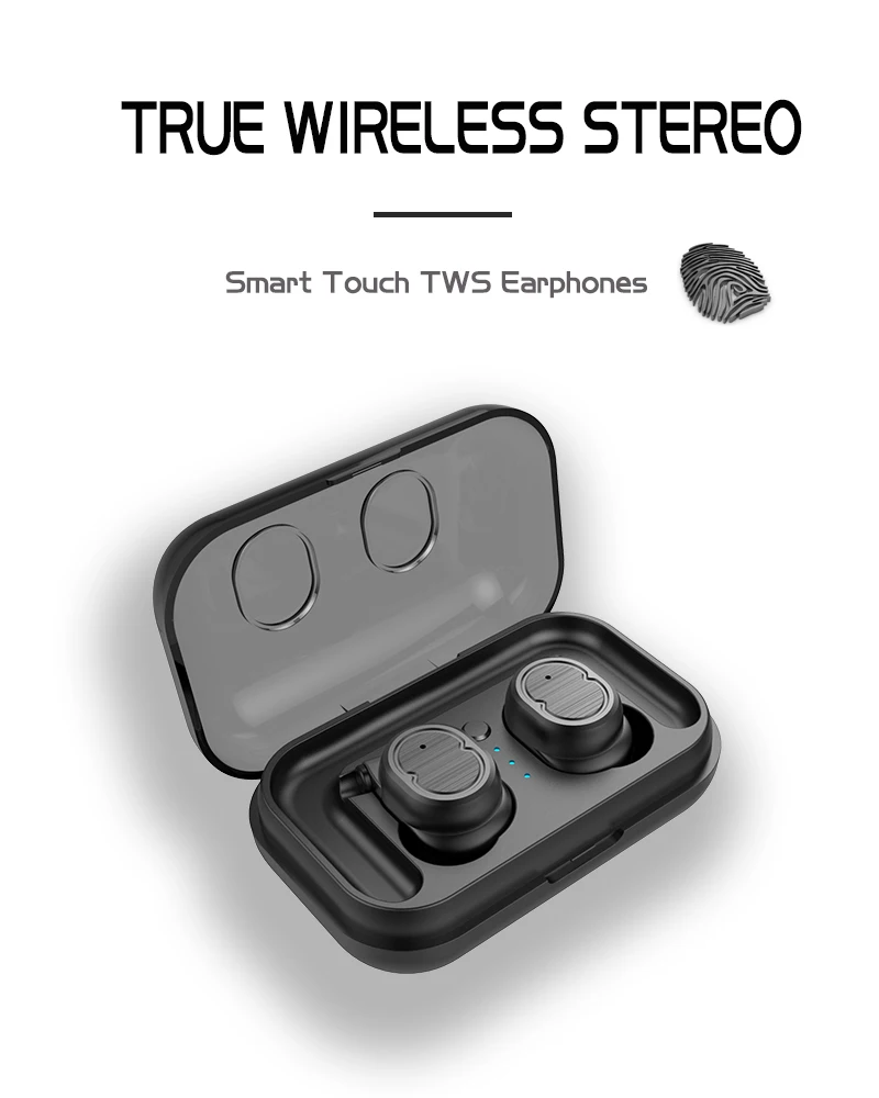 W5 Tws V5.0 Waterproof Bluetooth In Ear Gaming Headphone - Buy ...
