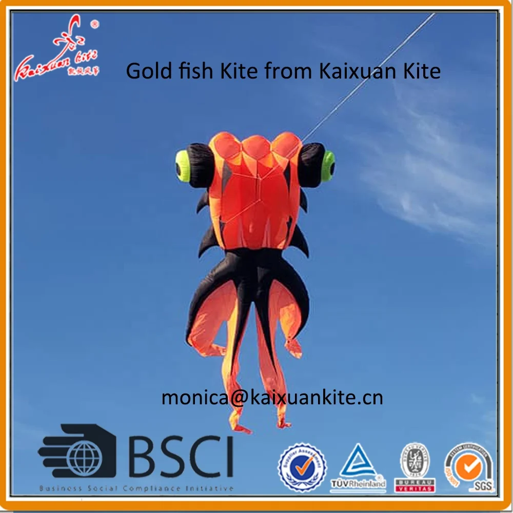 13.8M Goldfish Kite from Weifang Kaixuan Kite - Durable & Colorful