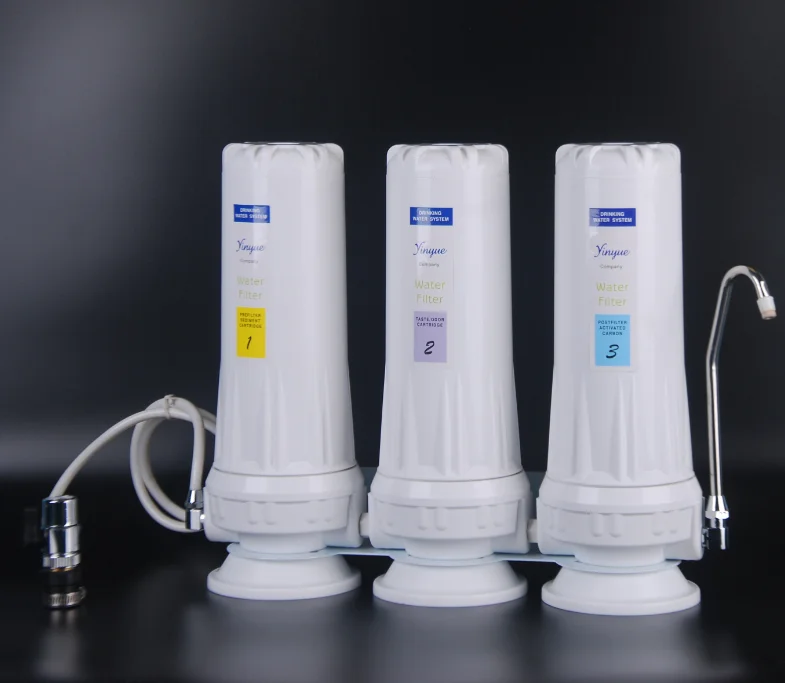 Three Stage Triple Water Filter - Pure & Safe Drinking Water