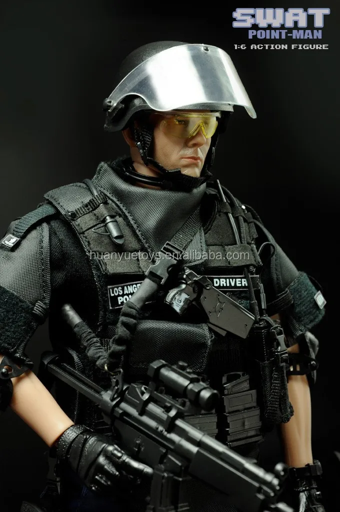 1/6 SWAT Action Figure - Police Forces Man Doll Toy