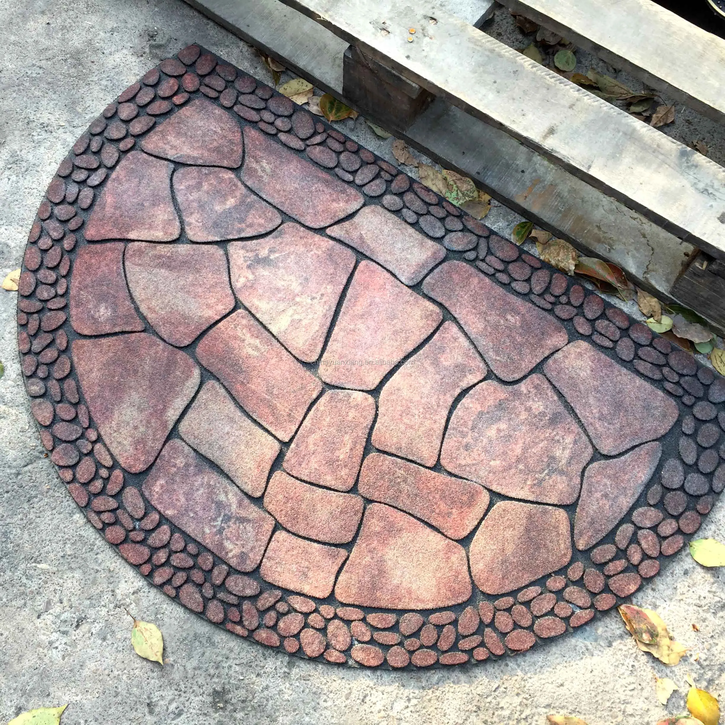 Recycled Rubber Crumb Nylon Polyester Fiber Welcome Footmats Floormats ...