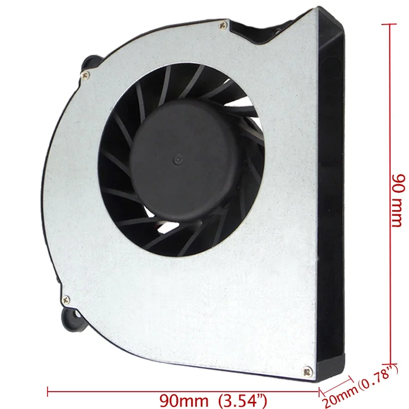 90mm 12V 24V Dc Blower Fan - Silent, Efficient & Versatile