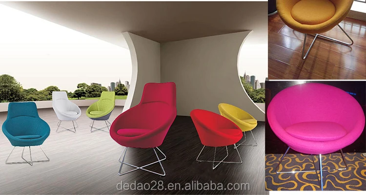 Nordic Fashionable Half Circle Chair for Living Room