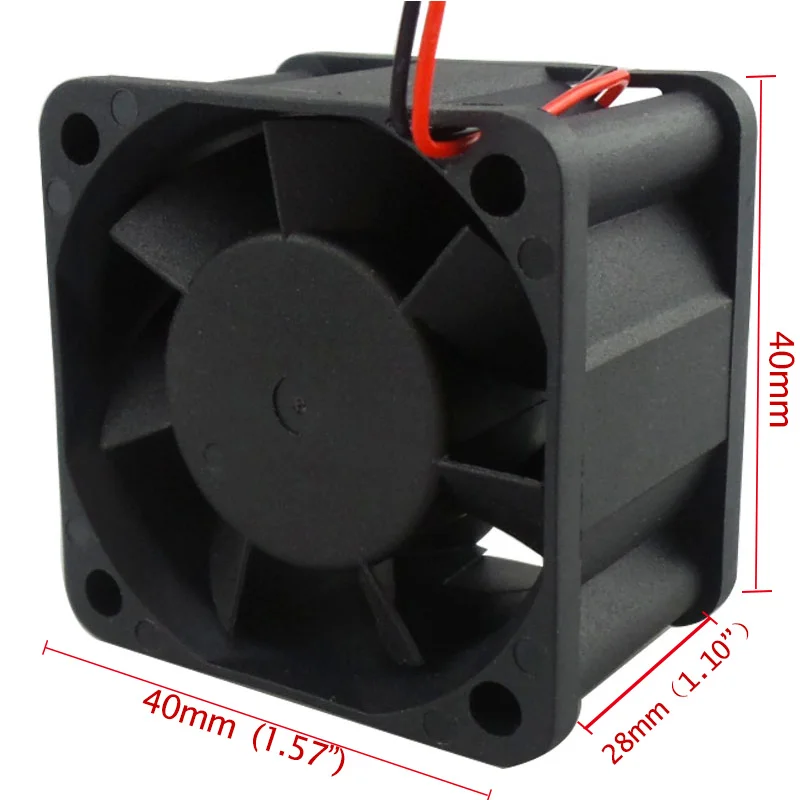 High Cfm Brushless 4028 Small Cooling 40mm 40x40x28mm 20000 Rpm 12v 24v ...