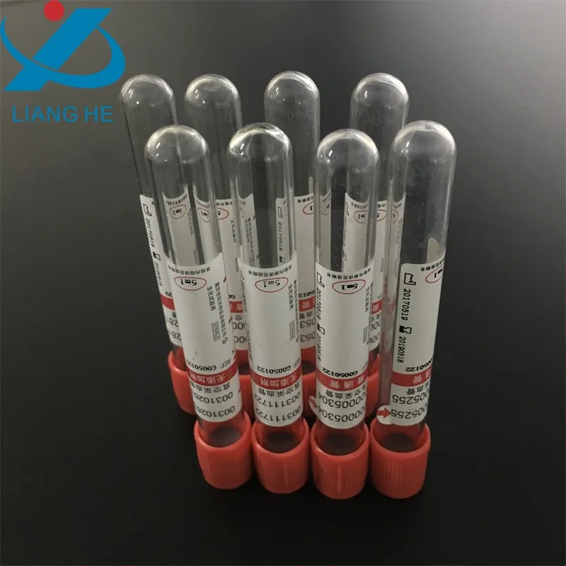 Liang He Single-use No Additive Red Bd Vacutainer Blood Collection Tube ...
